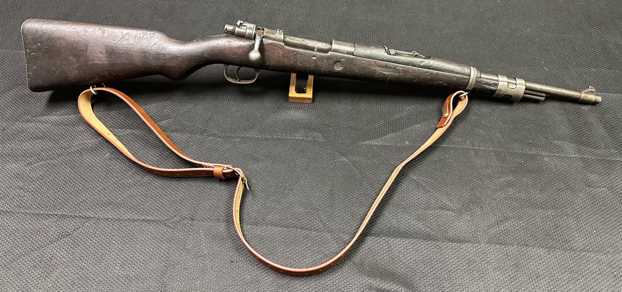 1930 FN MAUSER CARBINE, UNMARKED RECEIVER, 8MM MAUSER, SERIAL NUMBER ...