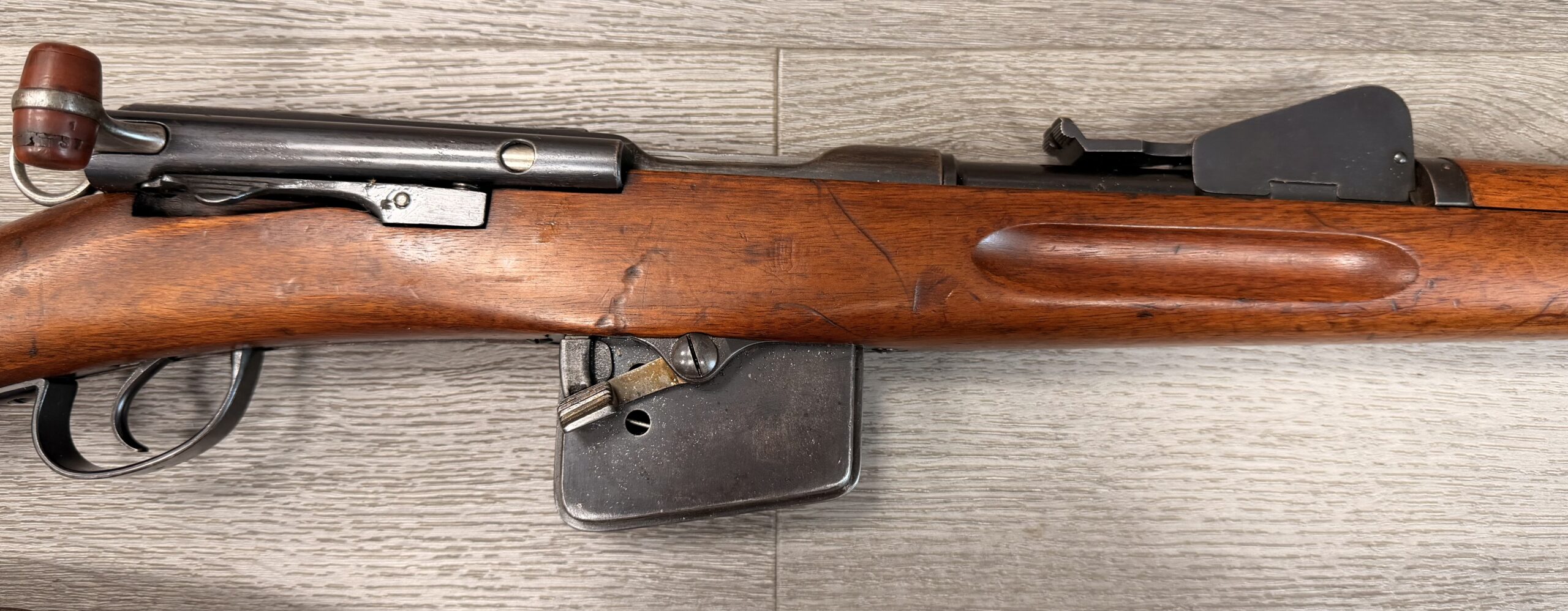 ANTIQUE SWISS SCHMIDT RUBIN 1889 RIFLE, MATCHING NUMBERS, 7.5×53.5 ...
