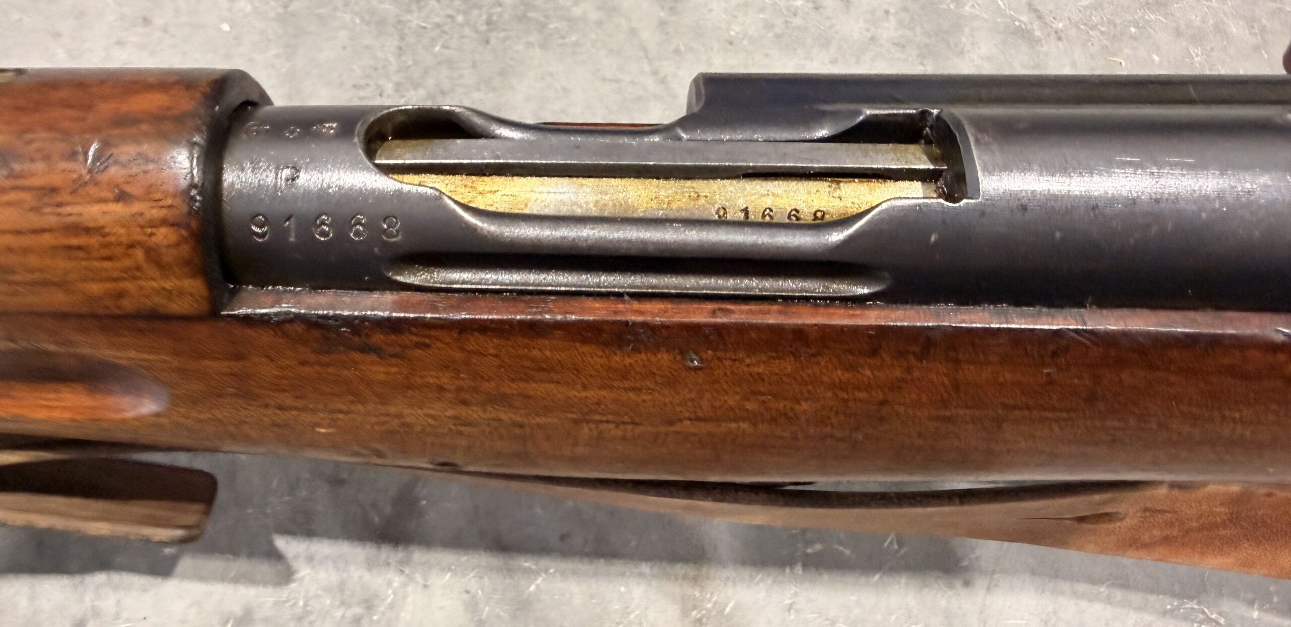 SWISS MODEL K11 CARBINE, 7.5×55, SERIAL NUMBER 91668 with FREE sling ...
