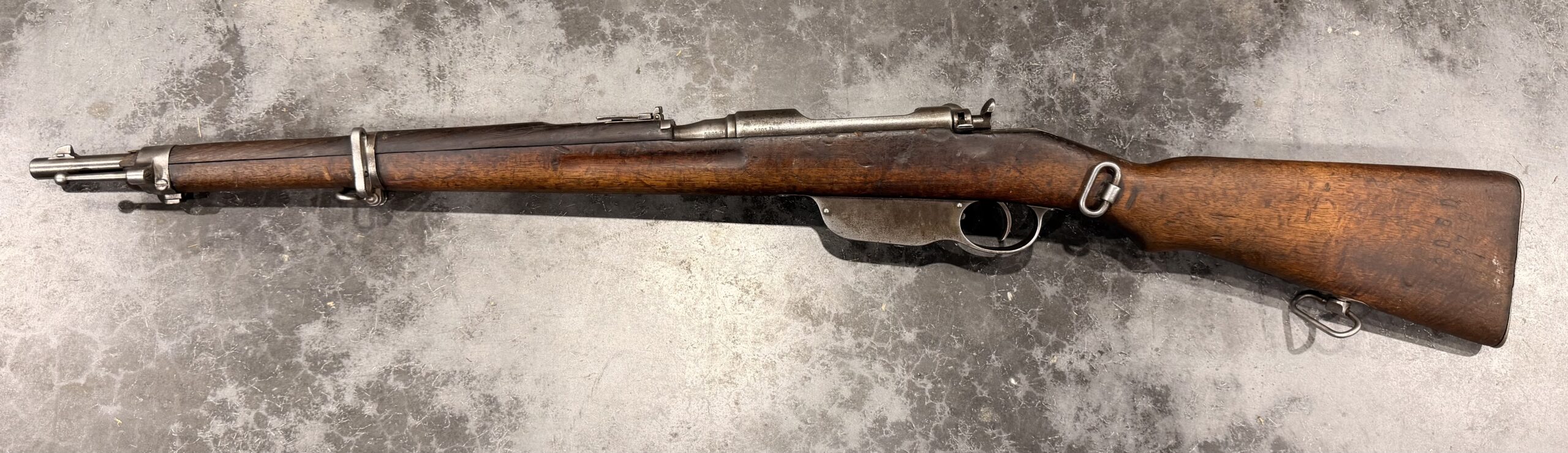 ANTIQUE STEYR M95 MANNLICHER CARBINE, 8×56R, SERIAL NUMBER 5205D ...