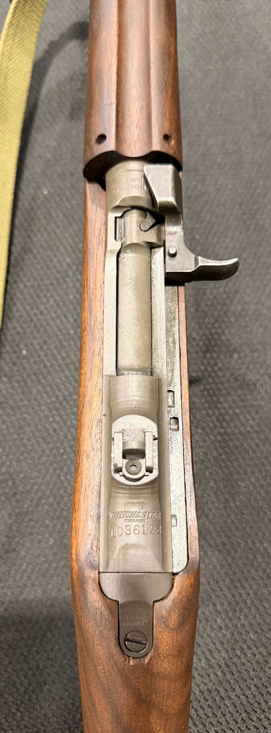 Early Configuration Winchester M1 Carbine, Serial Number 1036128 ...