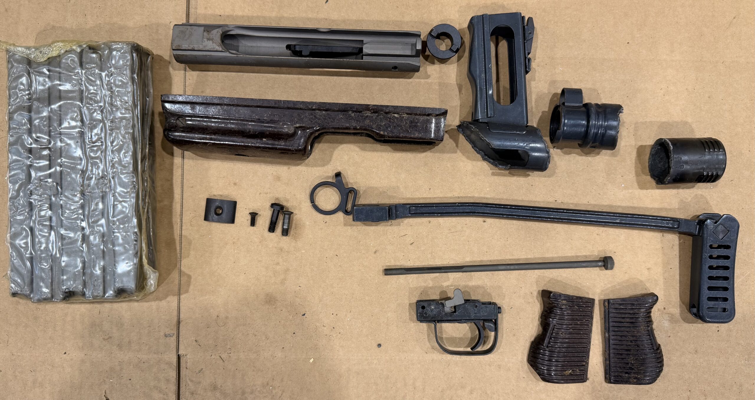 Czech VZ26 Submashine gun parts kit, 7.62x25 with FREE sling and ...