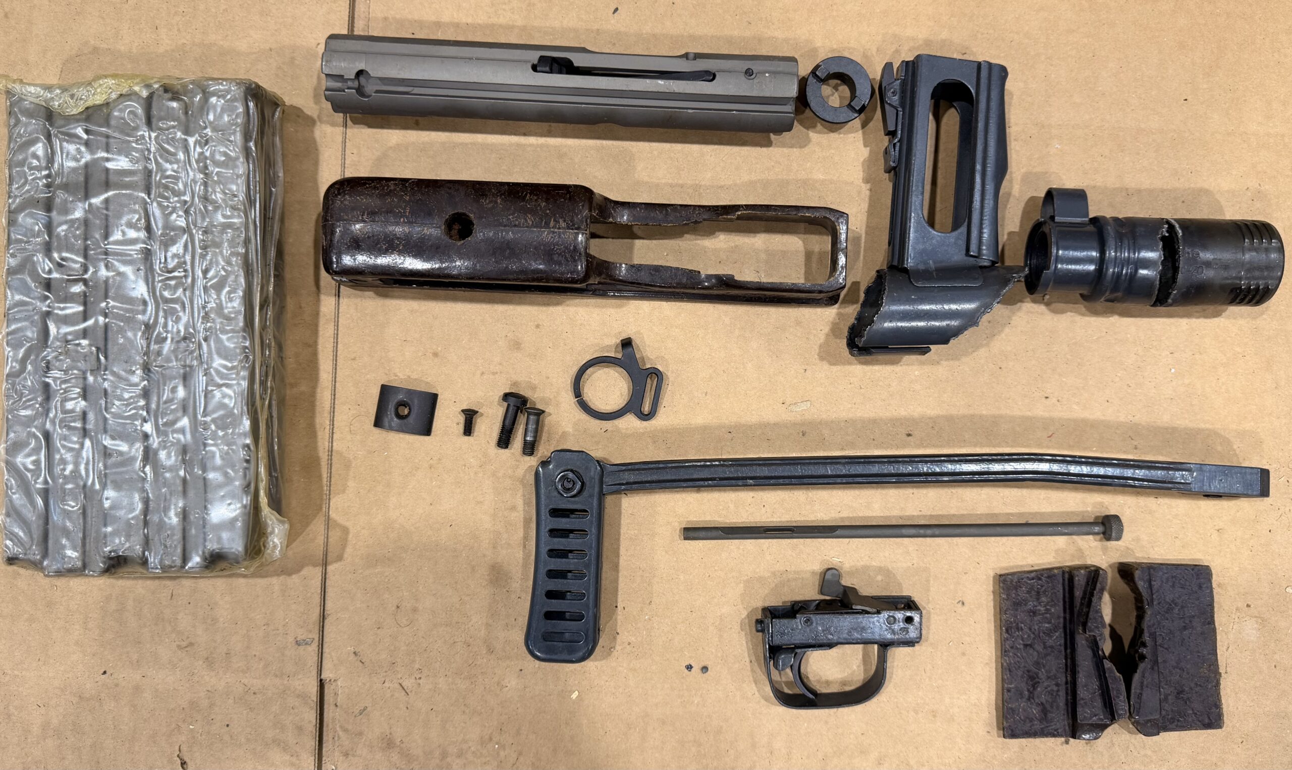 Czech VZ26 Submashine gun parts kit, 7.62x25 with FREE sling and ...